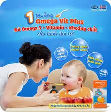 🌟 Bổ Sung Đề Kháng và Phát Triển Não Bộ với Siro Omega Vit Plus+ Chai ...