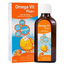 🌟 Bổ Sung Đề Kháng và Phát Triển Não Bộ với Siro Omega Vit Plus+ Chai ...